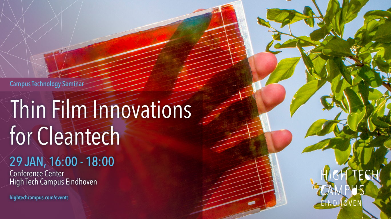 Campus Technology Seminar: Thin Film Innovations for Cleantech